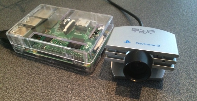 Raspberry Pi & PS2 EyeToy – Thingsmatic