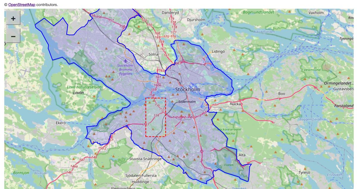 Police events with maps and open data – Thingsmatic